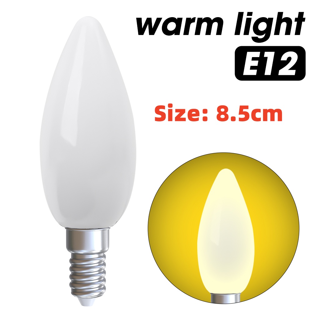 หลอดไฟ LED 220V E12 E14 ขนาดเล็ก ความสว่างสูง สีขาว สําหรับตกแต่งบ้าน ตู้เย็น | Shopee Thailand