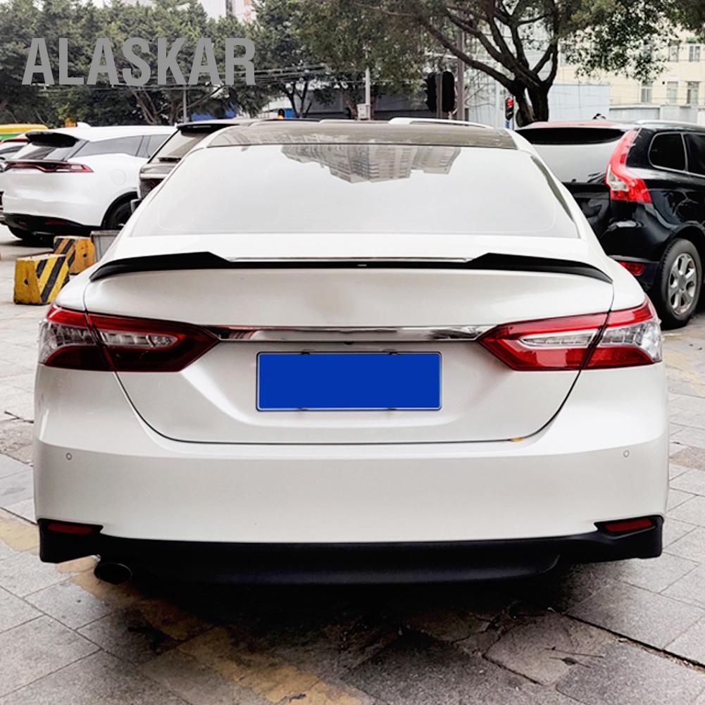 ALASKAR Glossy Black High Kickสปอยเลอร์ฝาปิดRefitสำหรับJDM Vสไตล์เหมาะ ...