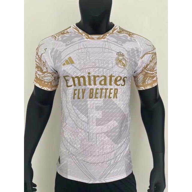 [Player Question] เสื้อกีฬาแขนสั้น ลายทีมฟุตบอล Real Madrid 2324 คุณภาพ ...