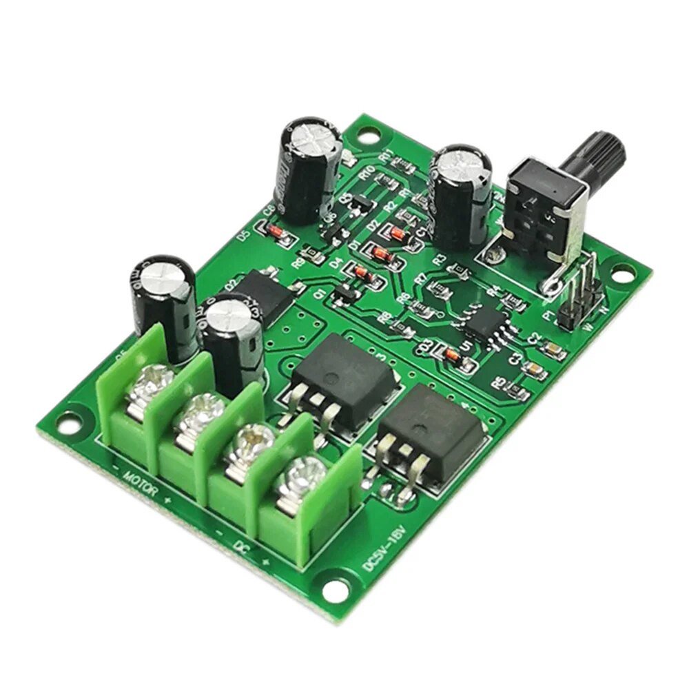 5V 12V Brushless DC Motor Driver Controller Board with Reverse Voltage ...