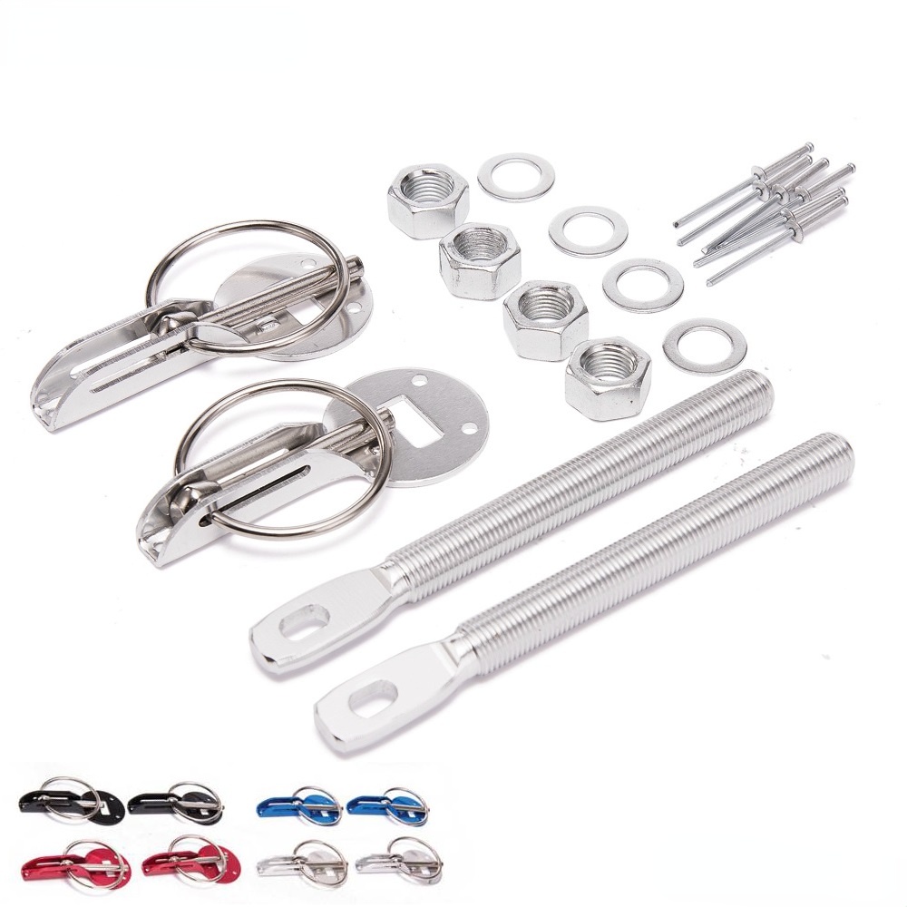 ชุดหมุดล็อคฝากระโปรงหน้า โลหะผสมเงิน สําหรับ BMW e39 android | Shopee ...