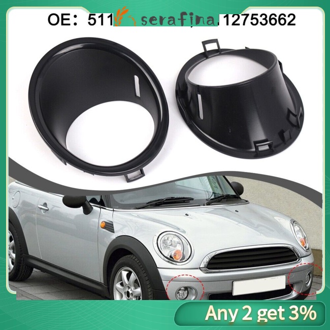 Rf กรอบครอบไฟตัดหมอก ด้านหน้า 2 ชิ้น 51112753661 51112753662 เข้ากันได้ ...