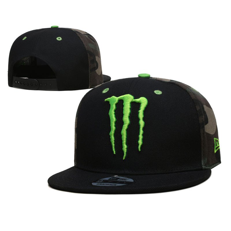 หมวกแก๊ป ปักลาย Monster Energy Snapback Era F1 คุณภาพสูง สําหรับผู้ชาย ...