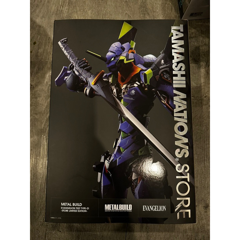 METAL BUILD Evangelion TESTBandai TYPE STORE LIMITED EDITION EVA-01 ...