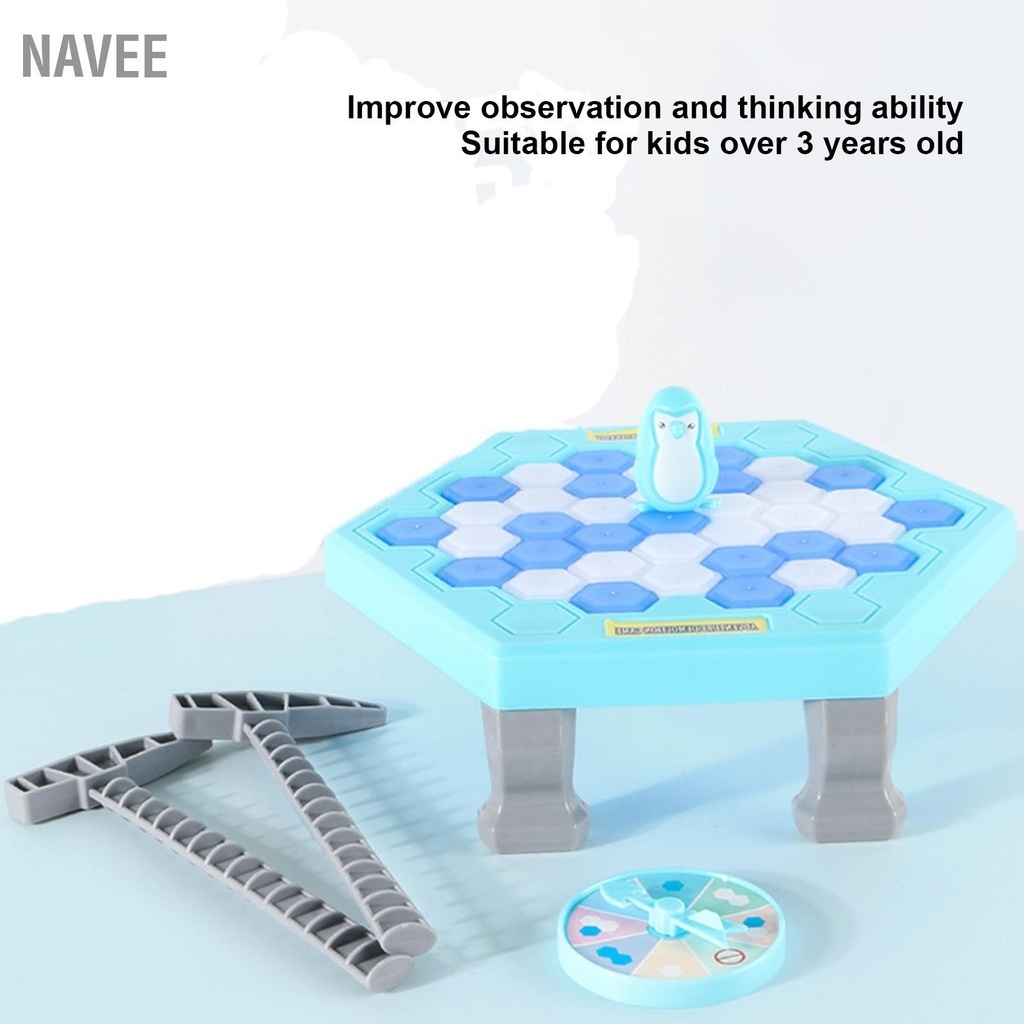 NAVEE Ice Breaking Board Game Improve Coordination Interactive Block ...