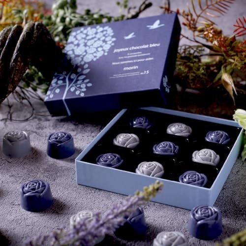Valentine's Chocolate by Kasho Morin, Blue Rose Chocolate (Made with ...