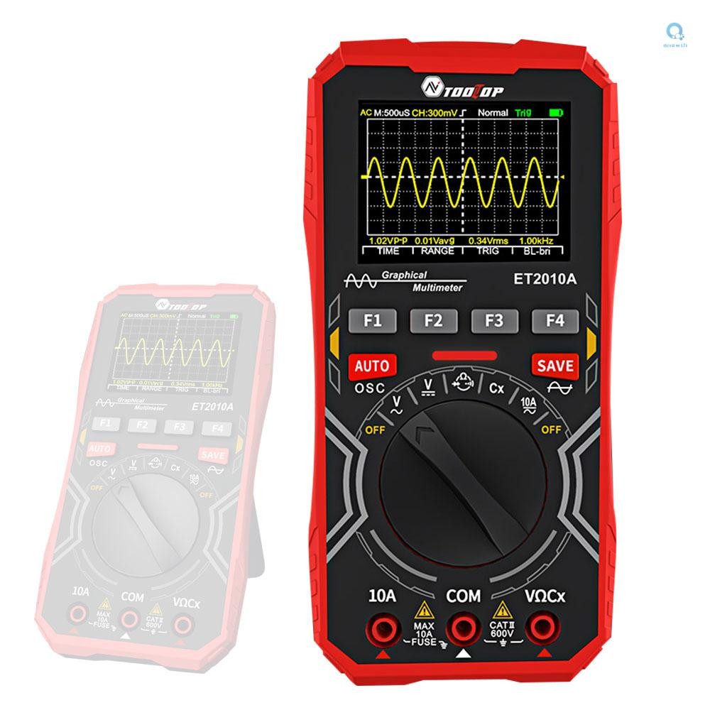 Tooltop Handheld Oscope Meter Display Handheld Oscope 2.5msps Rate Data ...