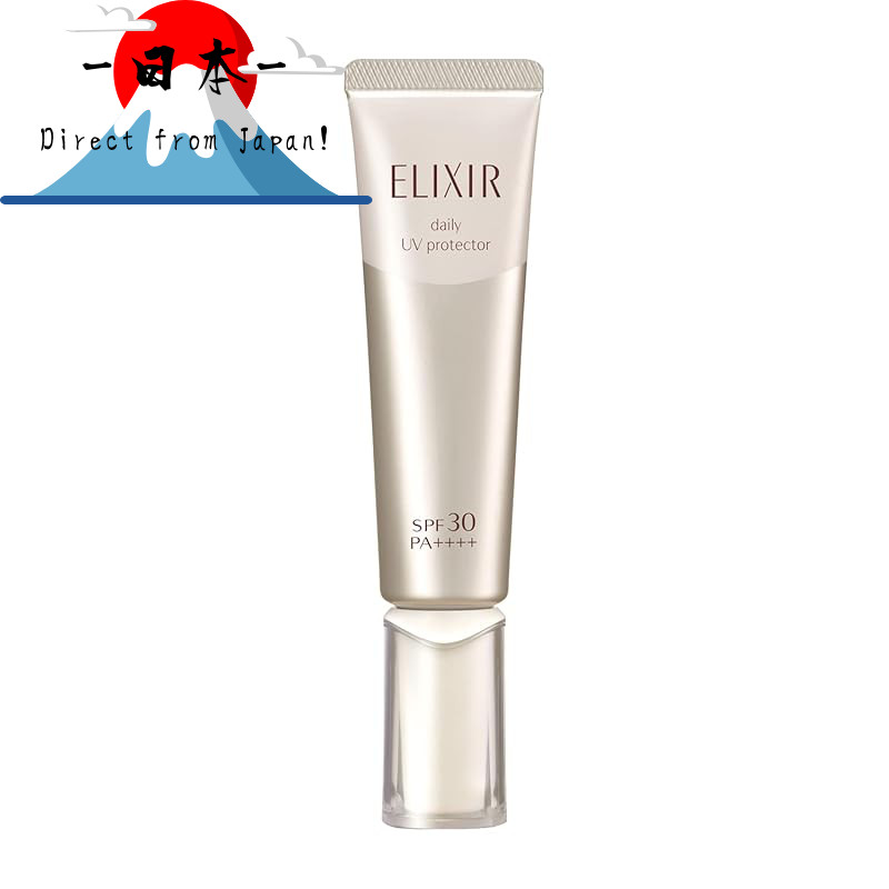 [Direct from Japan] "ELIXIR Day Care Revolution SPF 30 35mL - Anti-Aging Moisturizing Emulsion ...