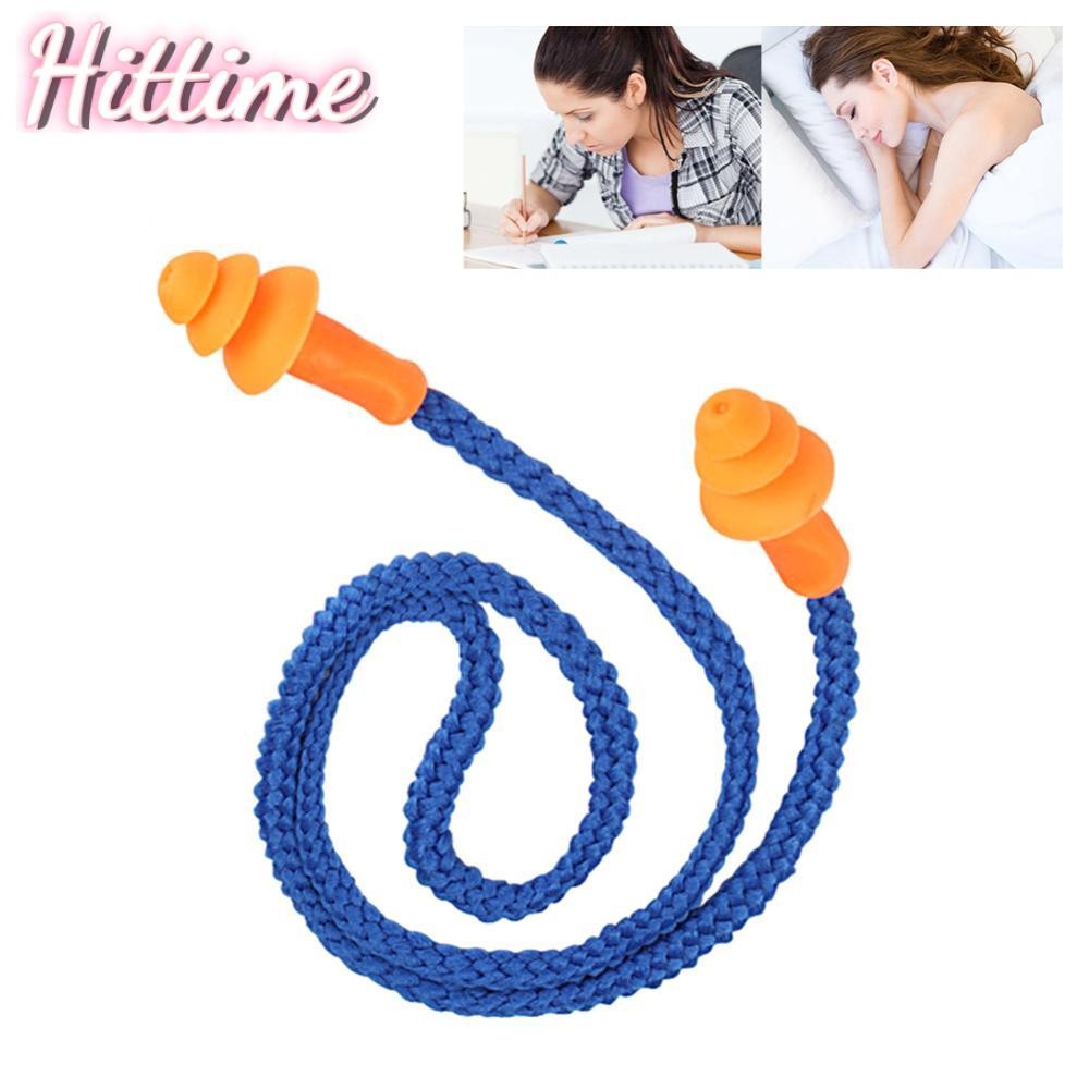 Hittime 10 คู่ Comfort โฟมนุ่มปลั๊กอุดหูเรียว Travel Sleep ลดเสียงรบกวนป้องกันปลั๊กอุดหูป้องกัน ...