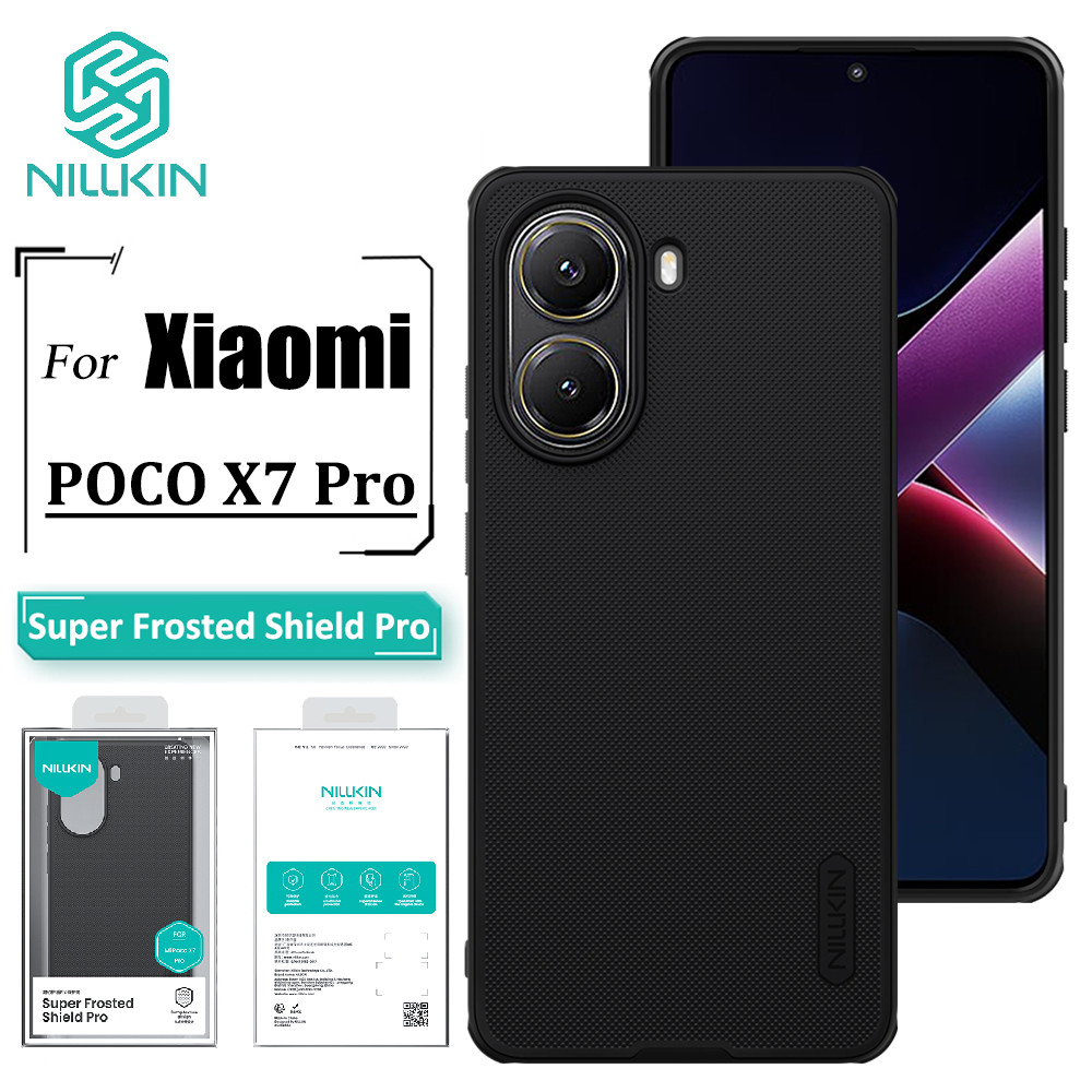 Nillkin สําหรับ Poco X7 Pro Case Super Frosted Shield Pro Anti ...