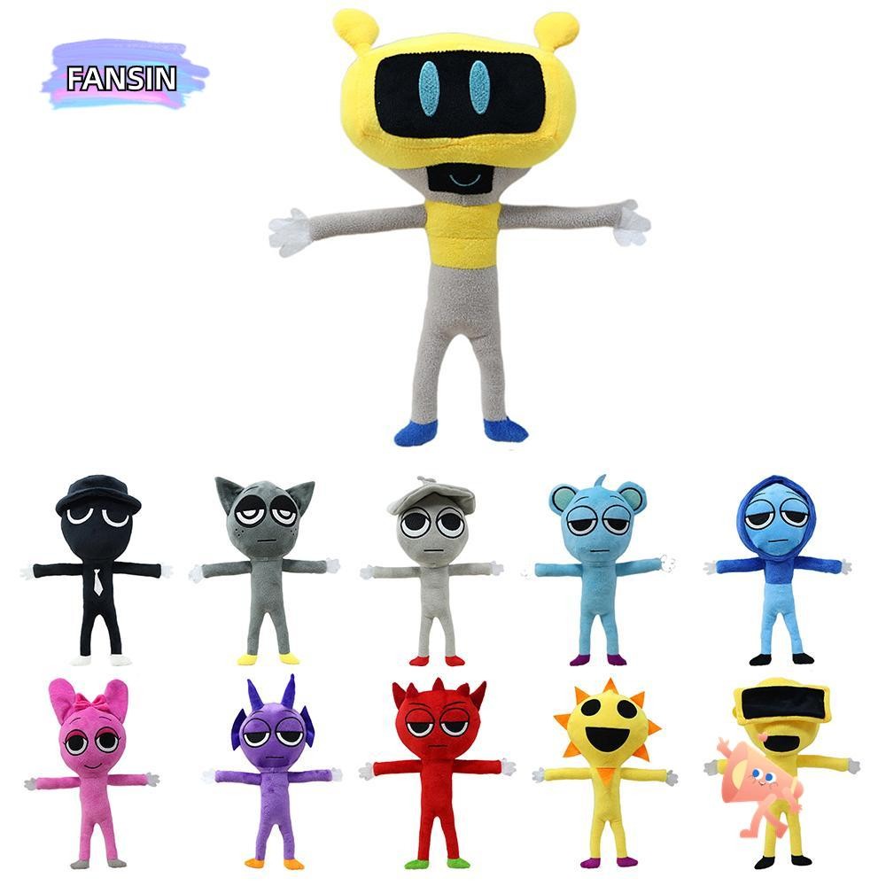 Fansin Sprunky Plushies, Venda และสีเทา Oren Vineria Sprunki Plush ...