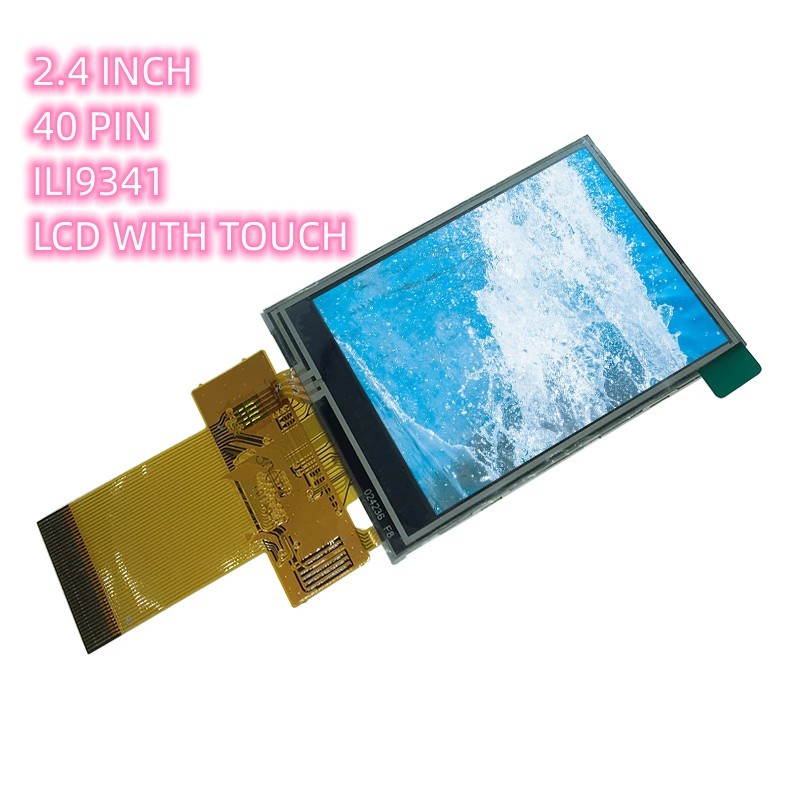 40PIN ZONE 2.4 Inch LCD With Touch TFT SPI Standard ILI9341 Industrial ...