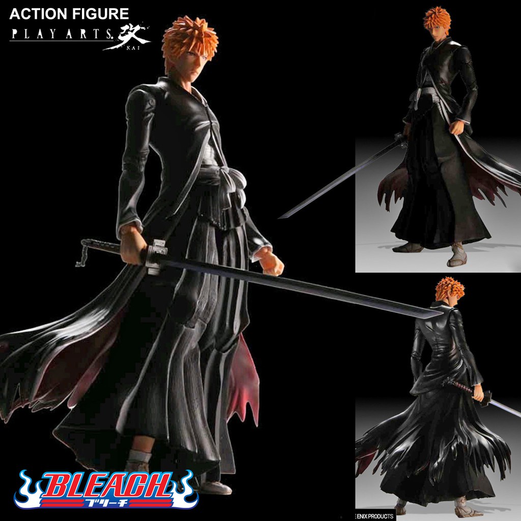 Figma ฟิกม่า Model Play Arts Kai Square Enix Bleach บลีช เทพมรณะ Ichigo ...