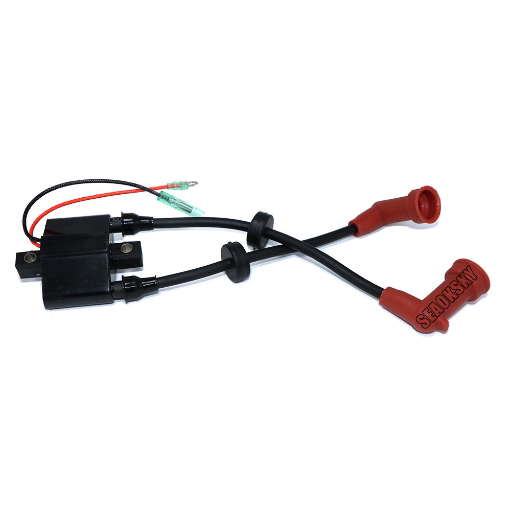 คอยล์จุดระเบิด 6F5-85570-10 สําหรับเครื่องยนต์เรือ Yamaha 4 จังหวะ 15HP ...