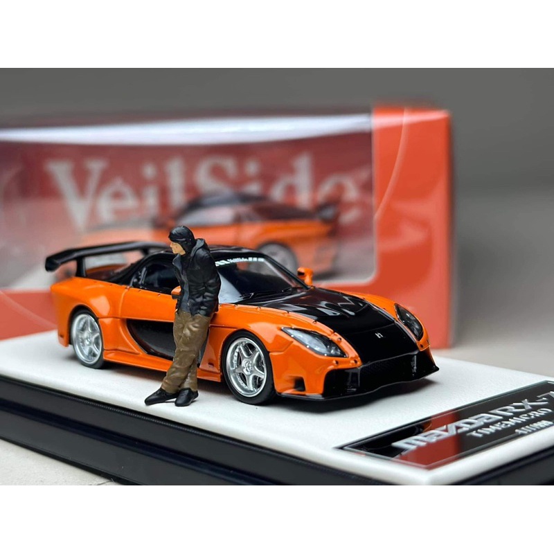 Mazda RX7 Veilside Figure Han Fest Scale 1:64 ยี่ห้อ Timemicro | Shopee ...