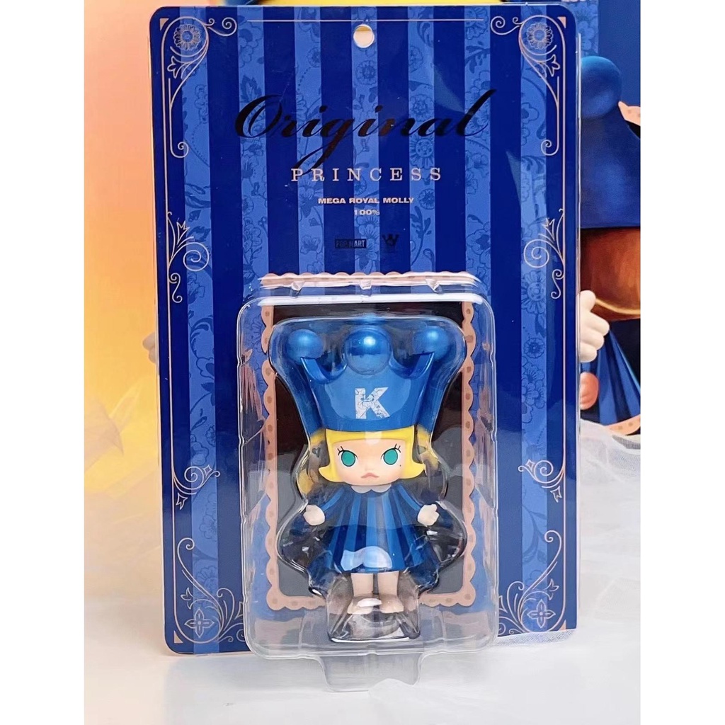 ฟิกเกอร์ POPMART POPMART MEGA ROYAL MOLLY Born Princess 400% สําหรับตก ...