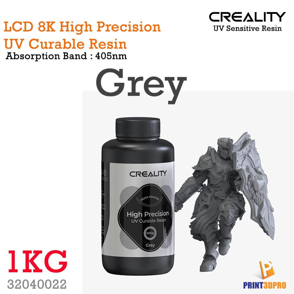 Creality LCD 8K High Precision UV Curable Resin 1kg For LCD 3D Printer ...