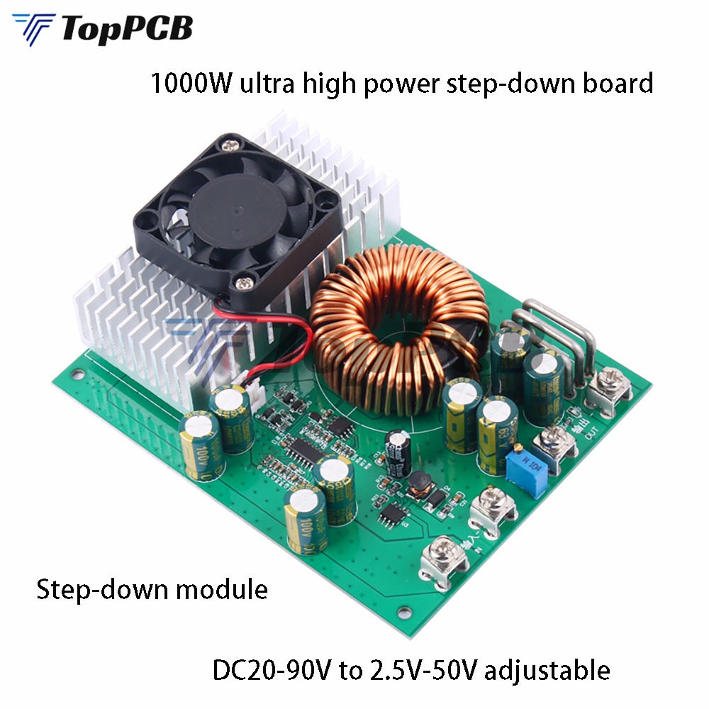 โมดูลแปลงพาวเวอร์ซัพพลาย 1000W 50A DC 25V-90V เป็น DC 2.5V-50V | Shopee Thailand