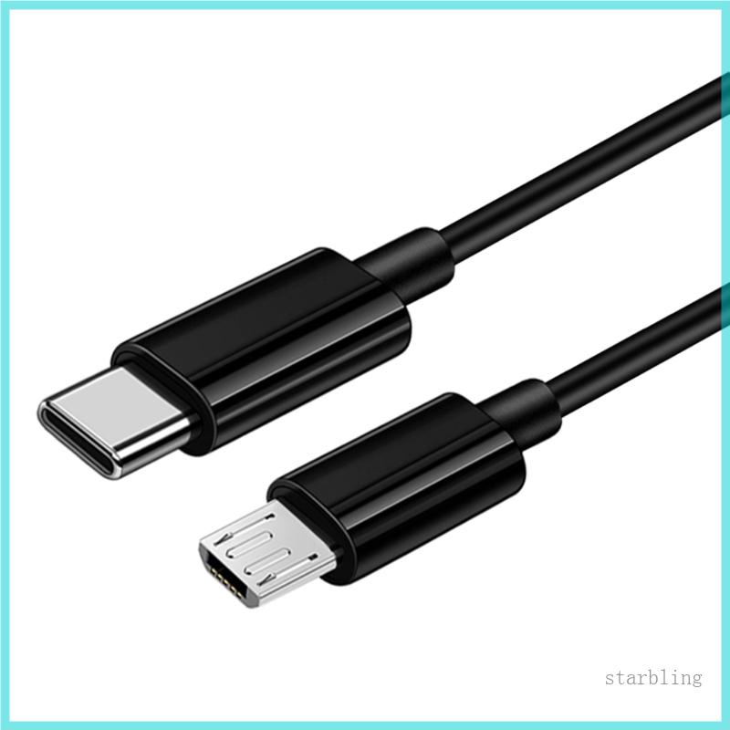 Star สายเคเบิลอะแดปเตอร์ UsbC TypeC เป็น Micro USB OTG 100 ซม. | Shopee ...