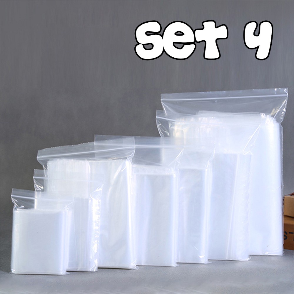 SC Paper-Pack ซองพลาสติกใส ซิปใส แบบหนา พิเศษ 120 ไมครอน | Shopee Thailand