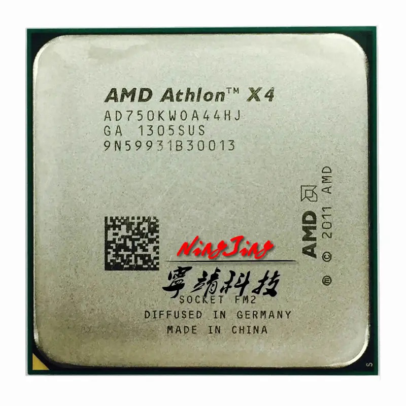 ซ็อกเก็ตโปรเซสเซอร์ CPU AMD Athlon X4 750K 750 3.4 GHz Duad-Core ...