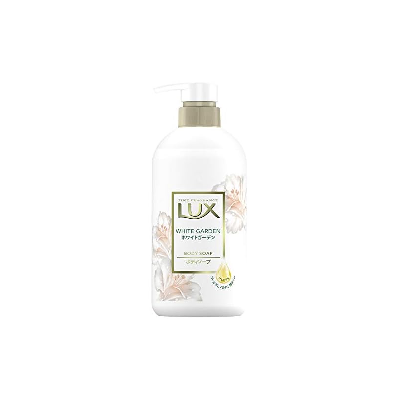 Direct from Japan]LUX Body Soap LUX Body Soap White Garden Pump 450g Body Soap Fresh White ...