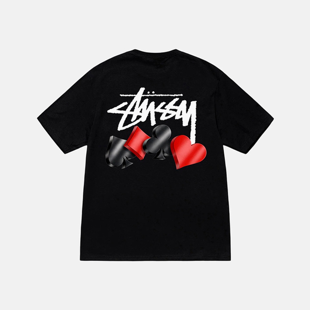 เสื้อยืด แขนสั้น พิมพ์ลาย STU SUITS | Shopee Thailand