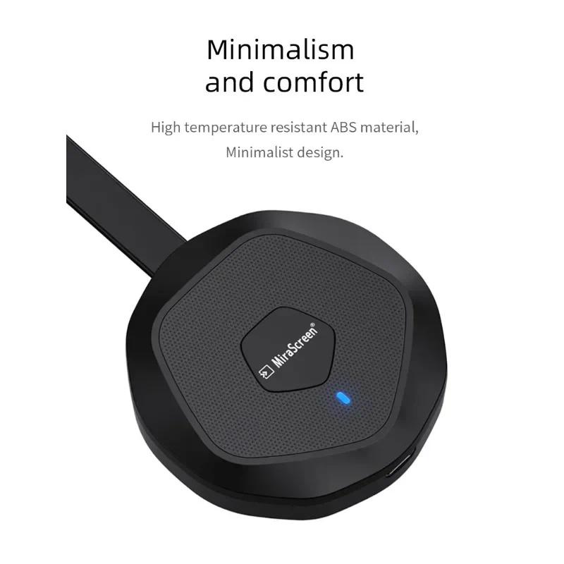 MIRASCREEN G28 อะแดปเตอร์รับสัญญาณหน้าจอ แนวนอน แนวตั้ง ไร้สาย 4G 5G ...