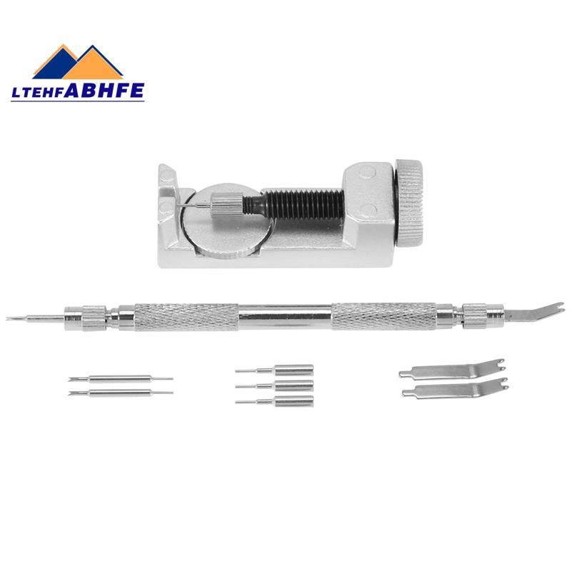 9 ชิ้นสายนาฬิกา Link Remover Kit สายนาฬิกา Link Pin Removal นาฬิกาซ่อม ...