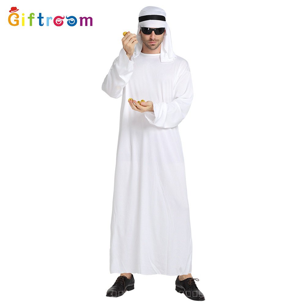 [0714]SHZW-COS-M Halloween Carnival Cosplay Arab Chief Prince Fancy ...