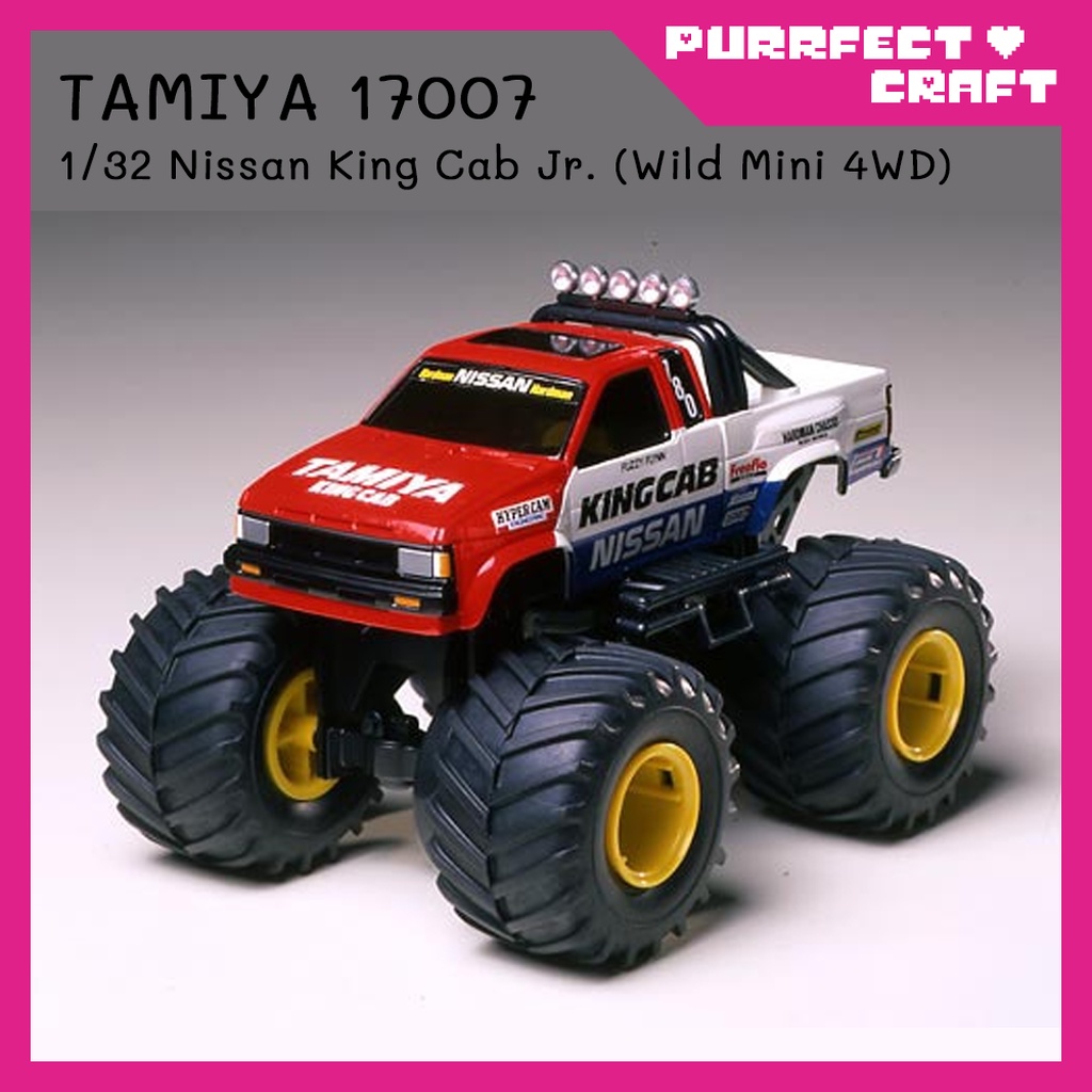 TAMIYA Nissan King Cab Jr. (17007) รถรางทามิย่า | Shopee Thailand