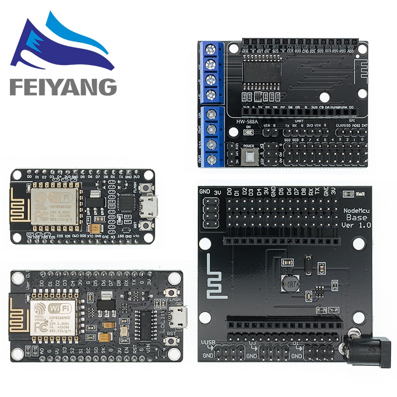 Esp8266 Ch340G Nodemcu V3 Lua อุปกรณ์โมดูลเชื่อมต่อ Wifi ไร้สาย Esp32 ...