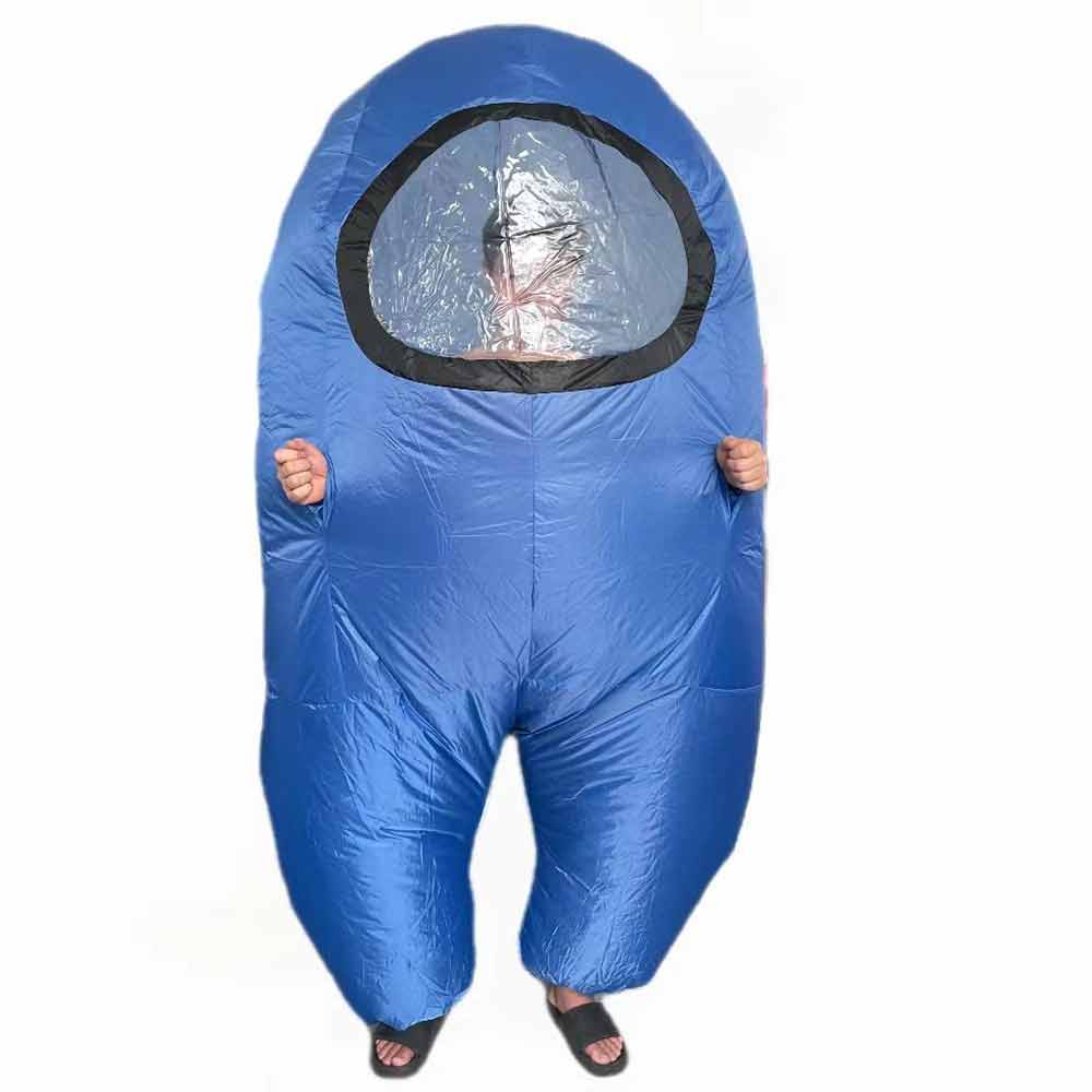 Halloween Inflatable Among us Costume For Kids Adults Blow Up Suit ...