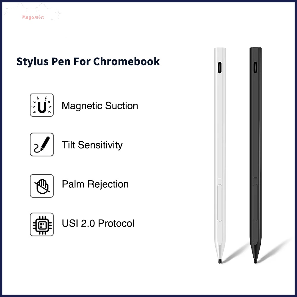ปากกาสไตลัส USI สําหรับ Chromebook Pencil Palm Rejection 4096 Tilt ...