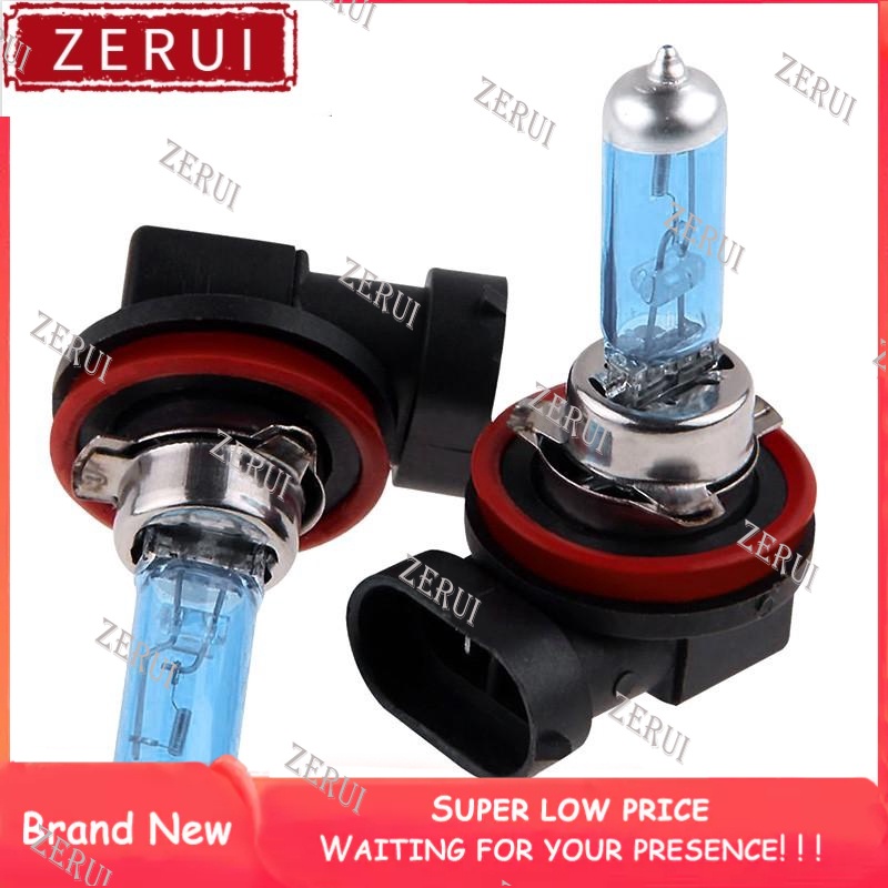 Zr หลอดไฟซีนอน H11 6000K 100W H11 12V 100W 6000K H11 สีขาว 2 ชิ้น | Shopee Thailand