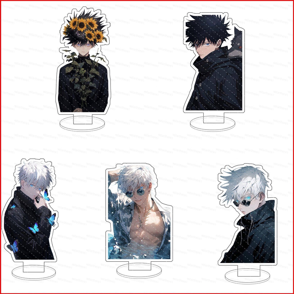Ere1 โมเดลฟิกเกอร์อะคริลิค รูปอนิเมะ Jujutsu Kaisen Gojo Satoru Fushiguro สําหรับตกแต่งบ้าน ...
