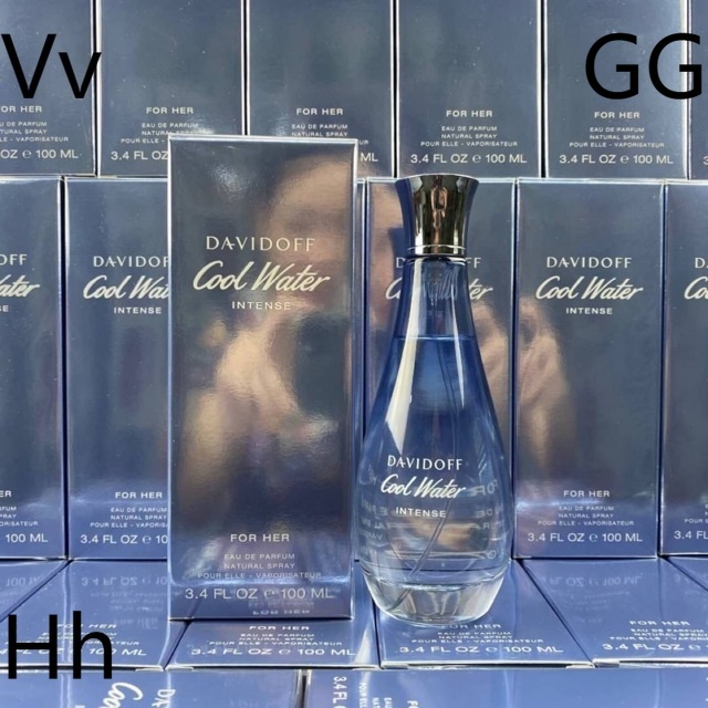 DAVIDOFF Cool Water INTENSE EDP For Her 100ml | Shopee Thailand