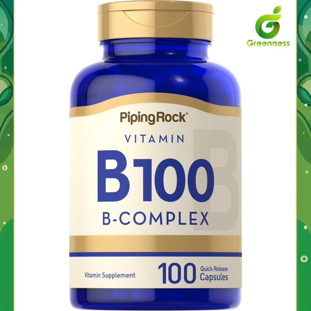 B-100 | Vitamin B Complex (100แคปซูล) วิตามินบีรวม | Shopee Thailand