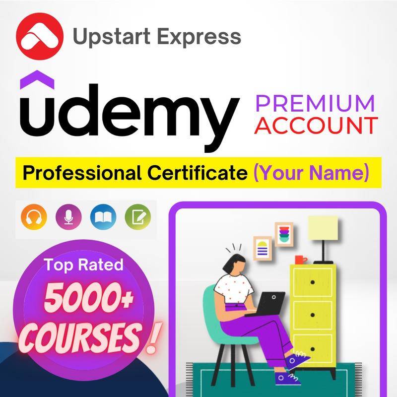 UDEMY Account | Personal PLAN | Unlimited Access to 5000+ COURSES ...