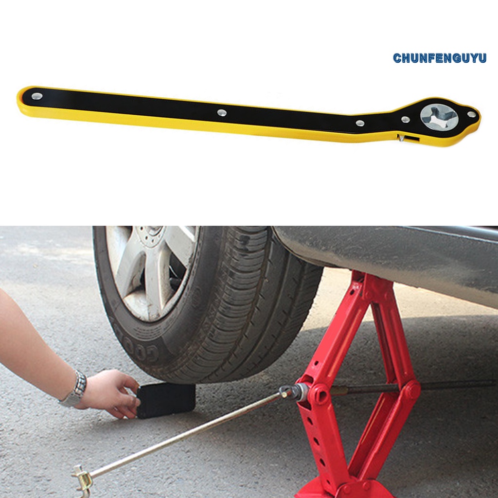 [CFGY] ประแจวงล้อเหล็ก ประหยัดแรงงาน รูไขว้ กันสนิม สําหรับโรงรถ ...