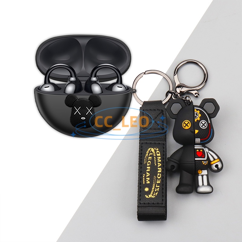 For Huawei FreeClip Case Silicone Soft Case Cartoon Bear Astronaut ...