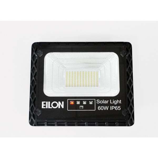 ShopKB EILON โคมไฟฟลัดไลท์โซลาร์เซลล์ 60W DL รุ่น FDJ-60 แสงเดย์ไลท์ ยืนหนึ่งในไทย | Shopee Thailand