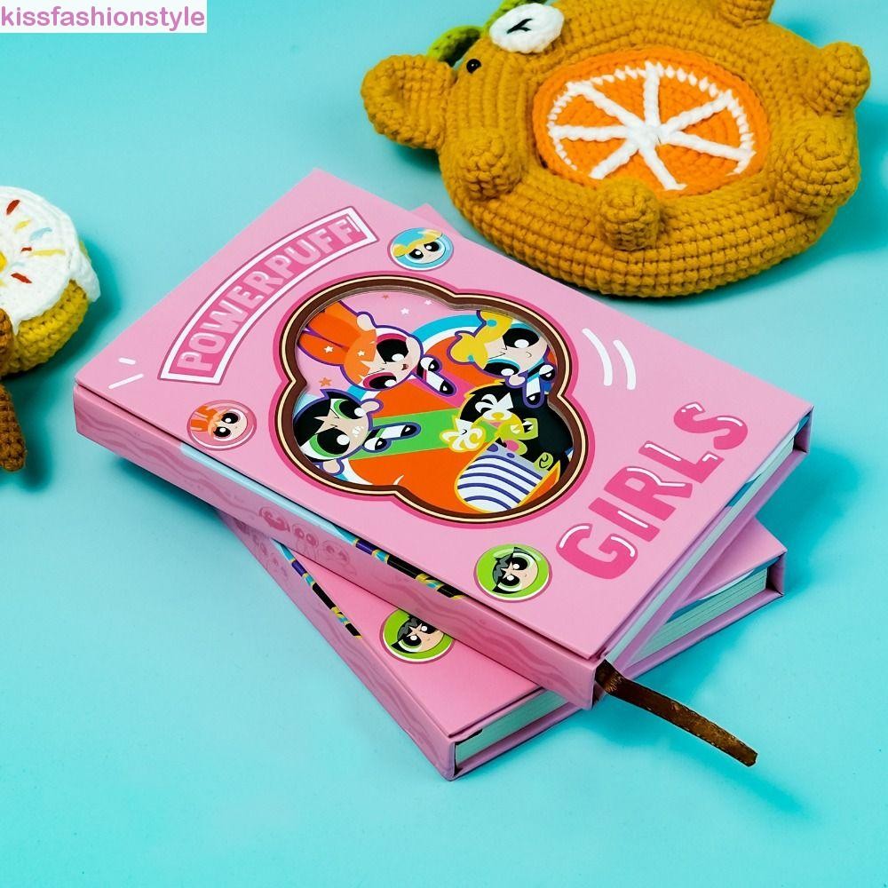 Kissfashionstyle สมุดโน๊ต Powerpuff Girls, สมุดไดอารี่แม่เหล็กบัญชีแยก ...