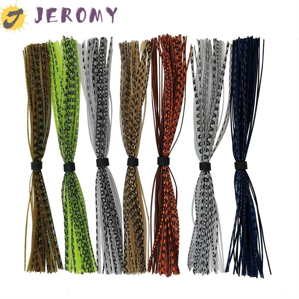 Jeromy Baitfish กระโปรงซิลิโคน, 44 Strands Glitter Buzzbaits Spinner, Fishing Tackle คละสี Fly ...