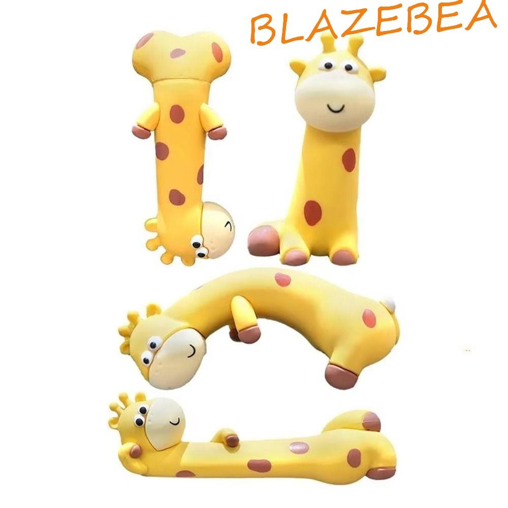 Blazebea จอคอมพิวเตอร์ตกแต่ง, 3D โต๊ะของเล่นโกหกสัตว์ยีราฟสกรีนหุ่น, Creative Navigator หน้าจอ ...