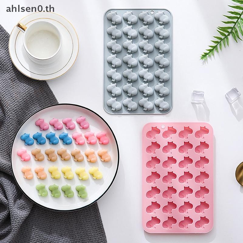 Ahlsen0 การ์ตูน Kapibala สัตว์ซิลิโคน Capybara ช็อกโกแลตแม่พิมพ์ Fudge Candy Jelly Mould เค้กตก ...