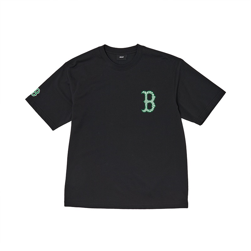 [S-5XL]MLB เสื้อยืด Unisex รุ่น 3ATSO0233 43BKS - สีดำ | Shopee Thailand