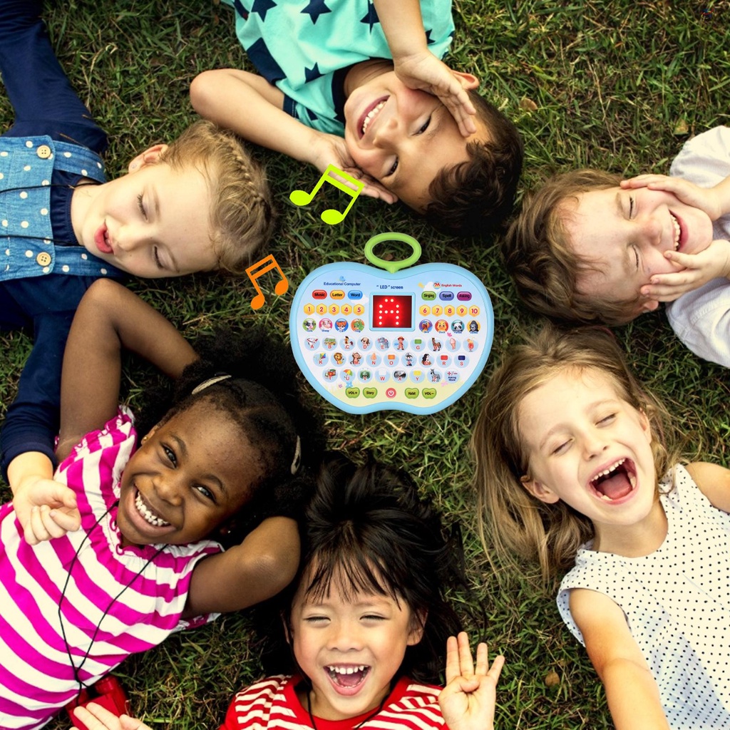 [TTHO] ของเล่นแท็บเล็ตคอมพิวเตอร์ พร้อมหน้าจอ LED 8 โหมด เพื่อการเรียน ...