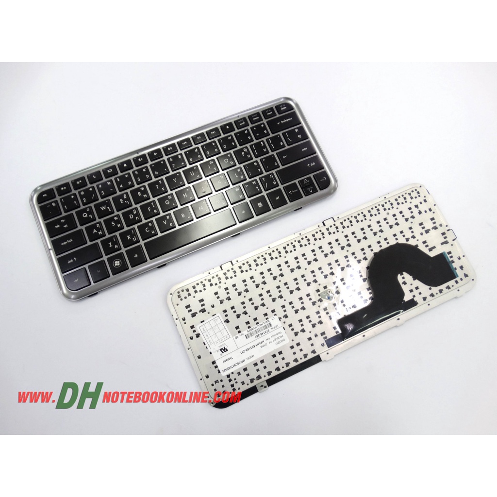 แป้นพิมพ์ คีย์บอร์ดโน๊ตบุ๊ค HP Pavilion DM3 DM3-1000 DM3-2000 Series ...