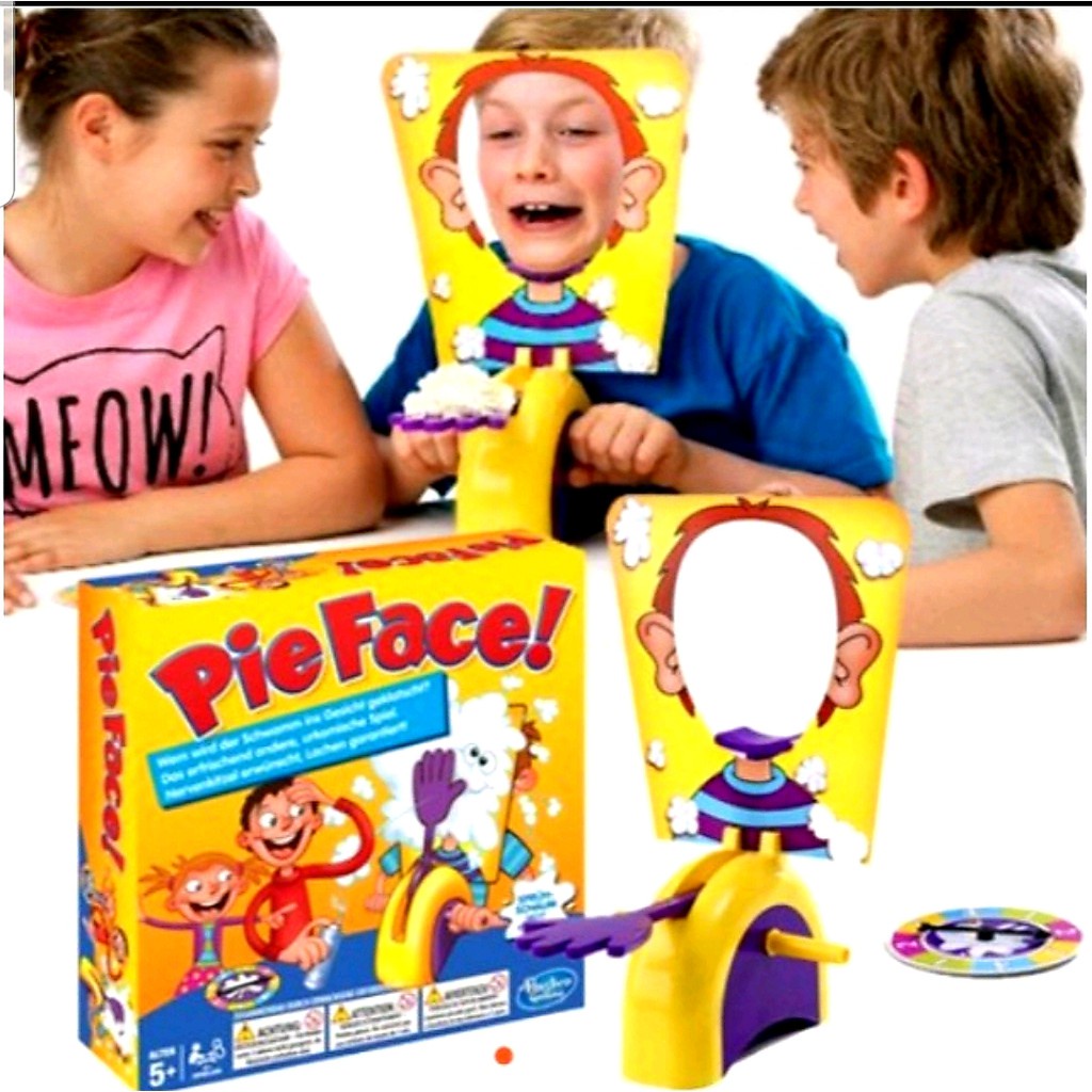 พายเฟส เกมส์ตบหน้า Pie Face Game พายเฟสแบบยืน พายเฟสแบบ1หน้า พายเฟสแบบ2 ...